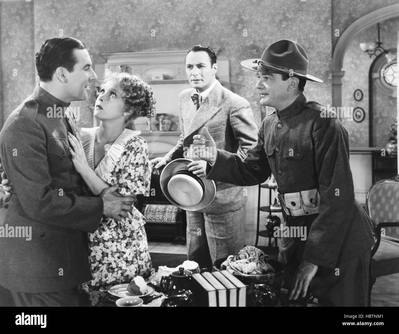 FRISCO WATERFRONT, from left: Ben Lyon, Helen Twelvetrees, Rod La ...