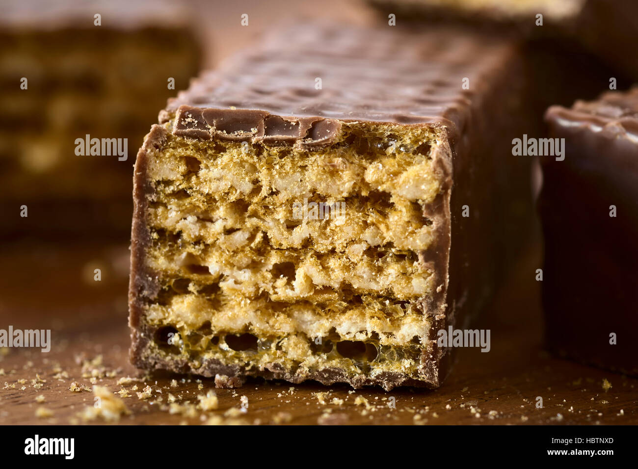 Chocolate Bar Cross Section High Resolution Stock Photography and ...