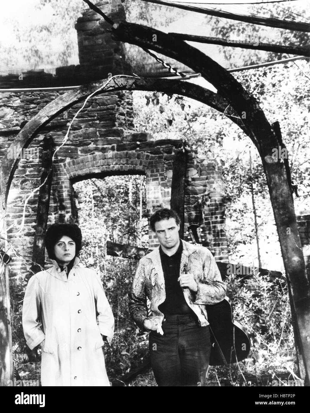 THE FUGITIVE KIND, from left, Anna Magnani, Marlon Brando, 1959 Stock ...