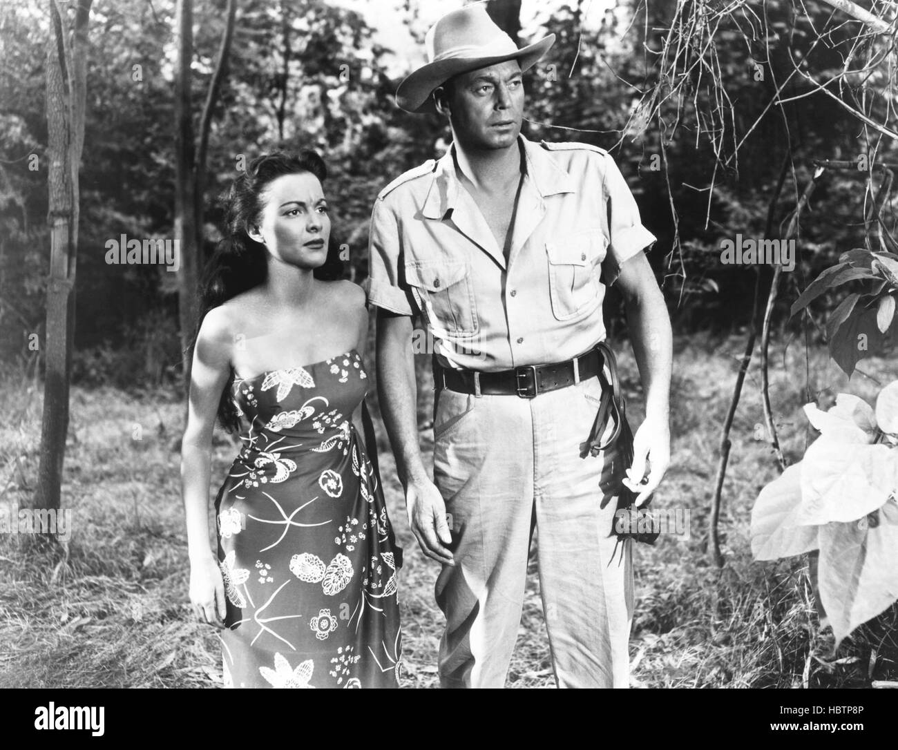 FURY OF THE CONGO, from left, Sherry Moreland, Johnny Weissmuller, (as ...