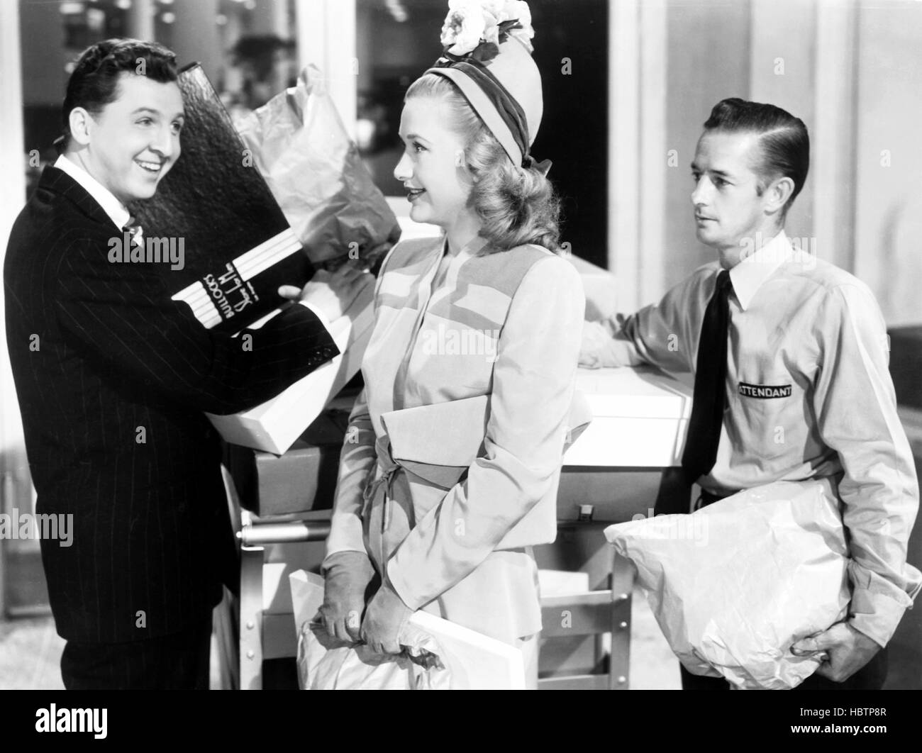 FUN ON A WEEKEND, from left, Eddie Bracken, Priscilla Lane, Bill ...