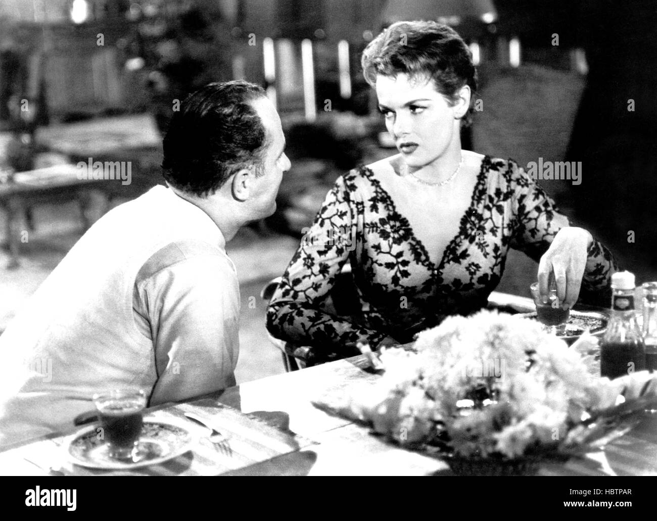 THE FUZZY PINK NIGHTGOWN, from left, Keenan Wynn, Jane Russell, 1957 ...