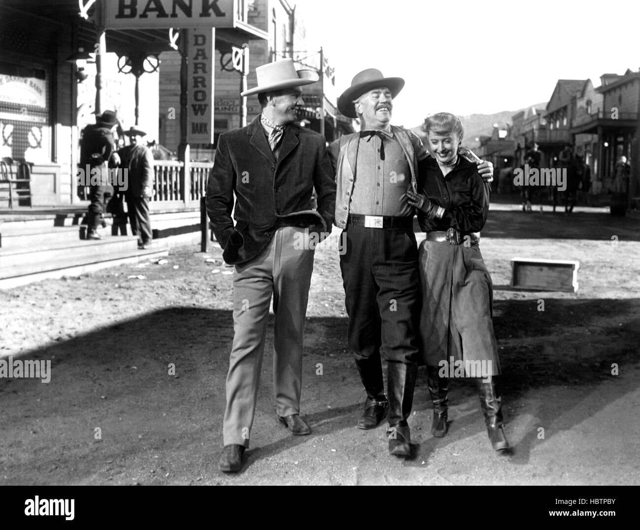 THE FURIES, Wendell Corey, Walter Huston, Barbara Stanwyck, 1950 Stock ...