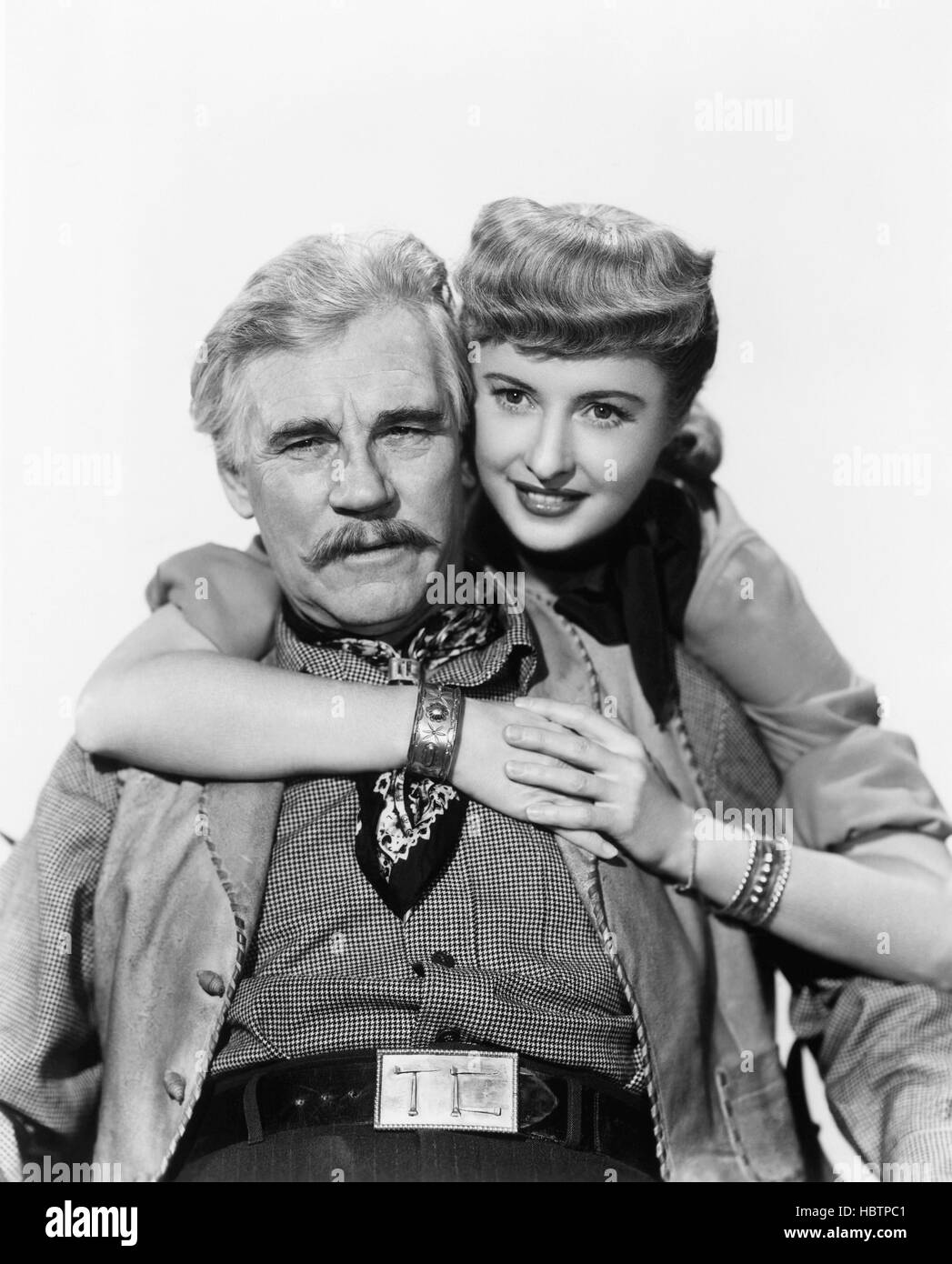 THE FURIES, Walter Huston, Barbara Stanwyck, 1950 Stock Photo - Alamy