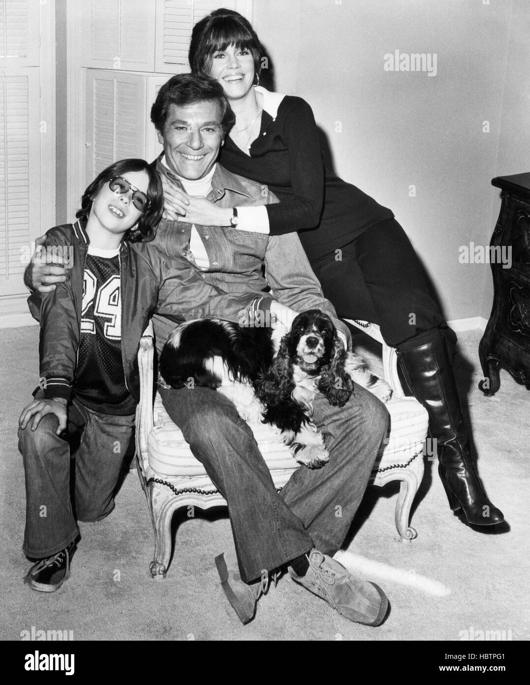 FUN WITH DICK AND JANE, Sean Frye, George Segal, Jane Fonda, 1977 Stock ...