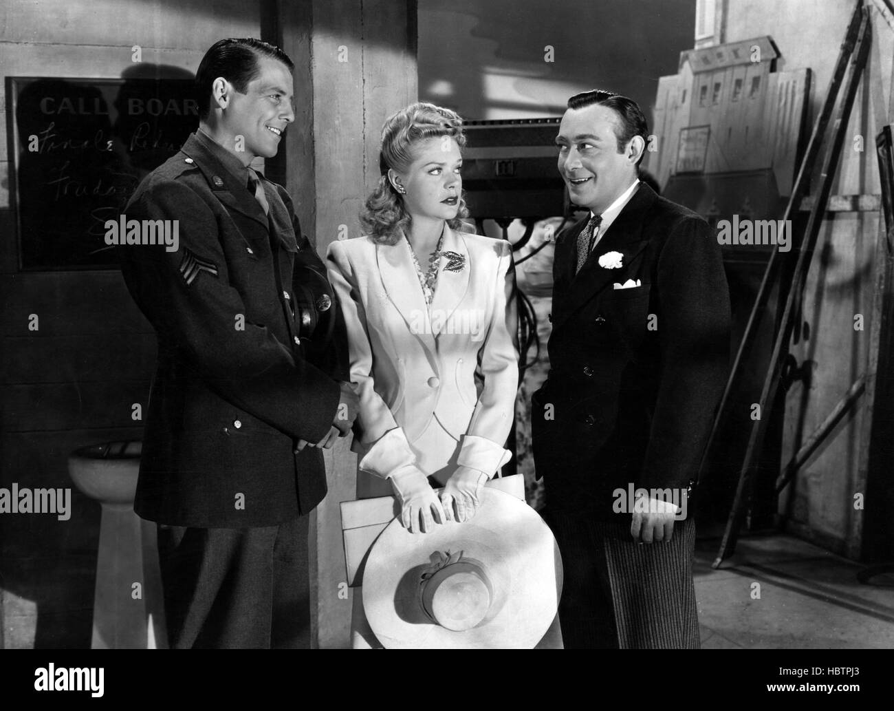 THE GANG'S ALL HERE, James Ellison, Alice Faye, Phil Baker, 1943. TM ...