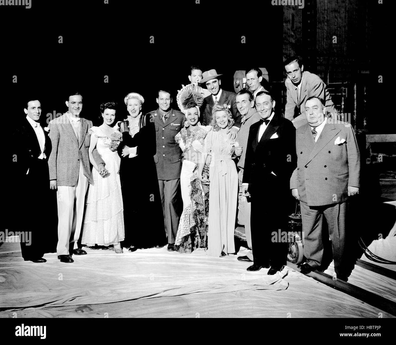 THE GANG'S ALL HERE, from left, Tony De Marco, Benny Goodman, Sheila ...