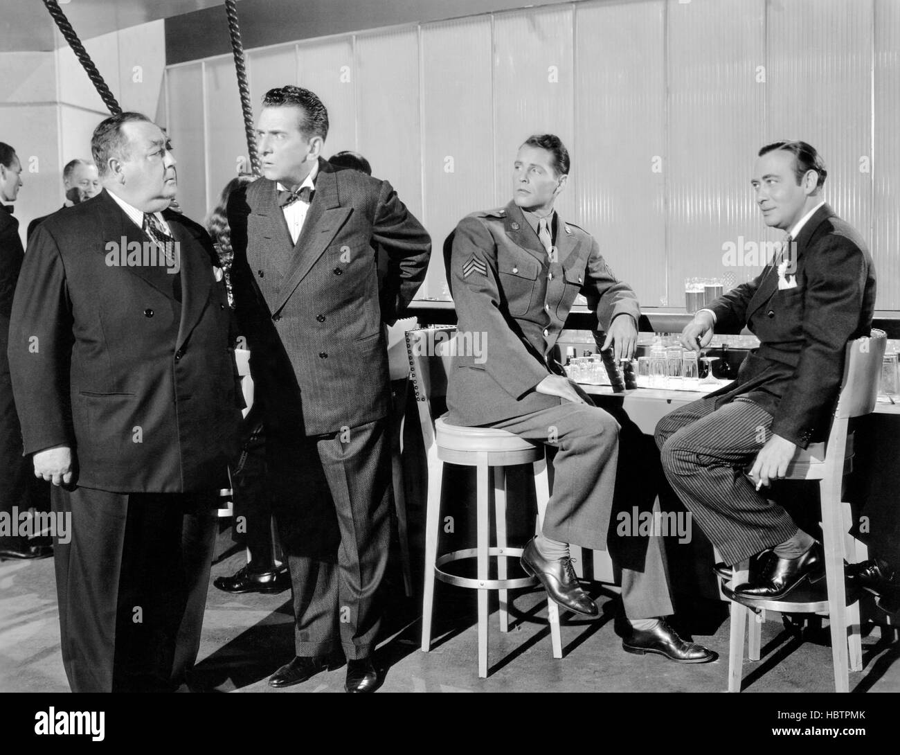 THE GANG'S ALL HERE, from left, Eugene Pallette, Edward Everett Horton ...