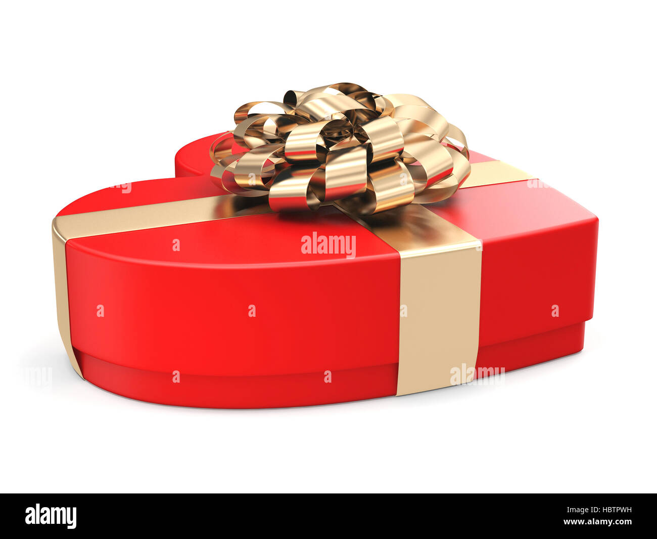Red heart box Stock Photo - Alamy