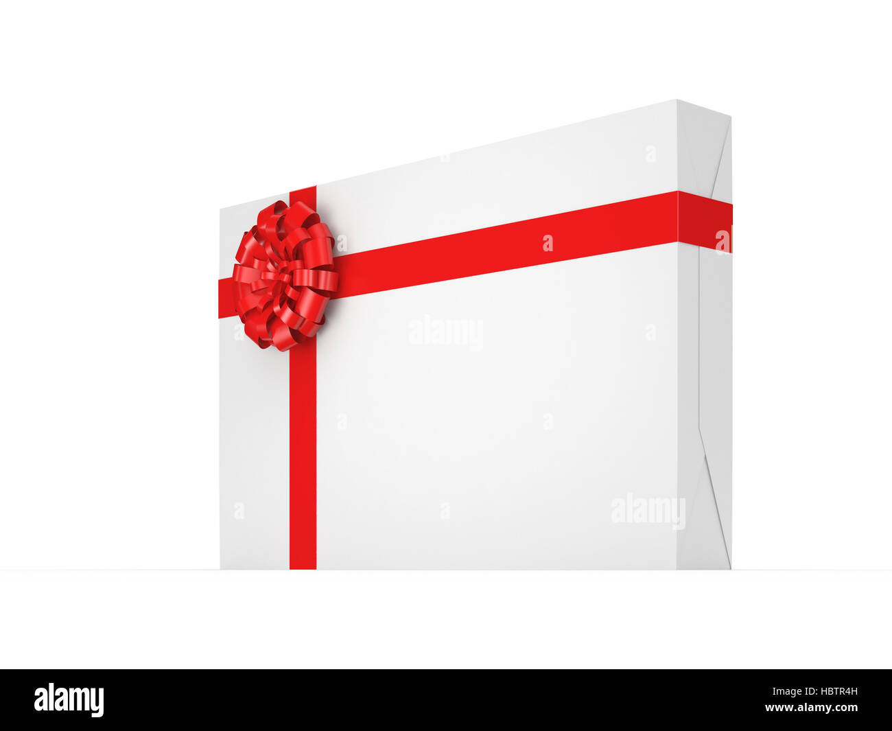White gift box Stock Photo - Alamy