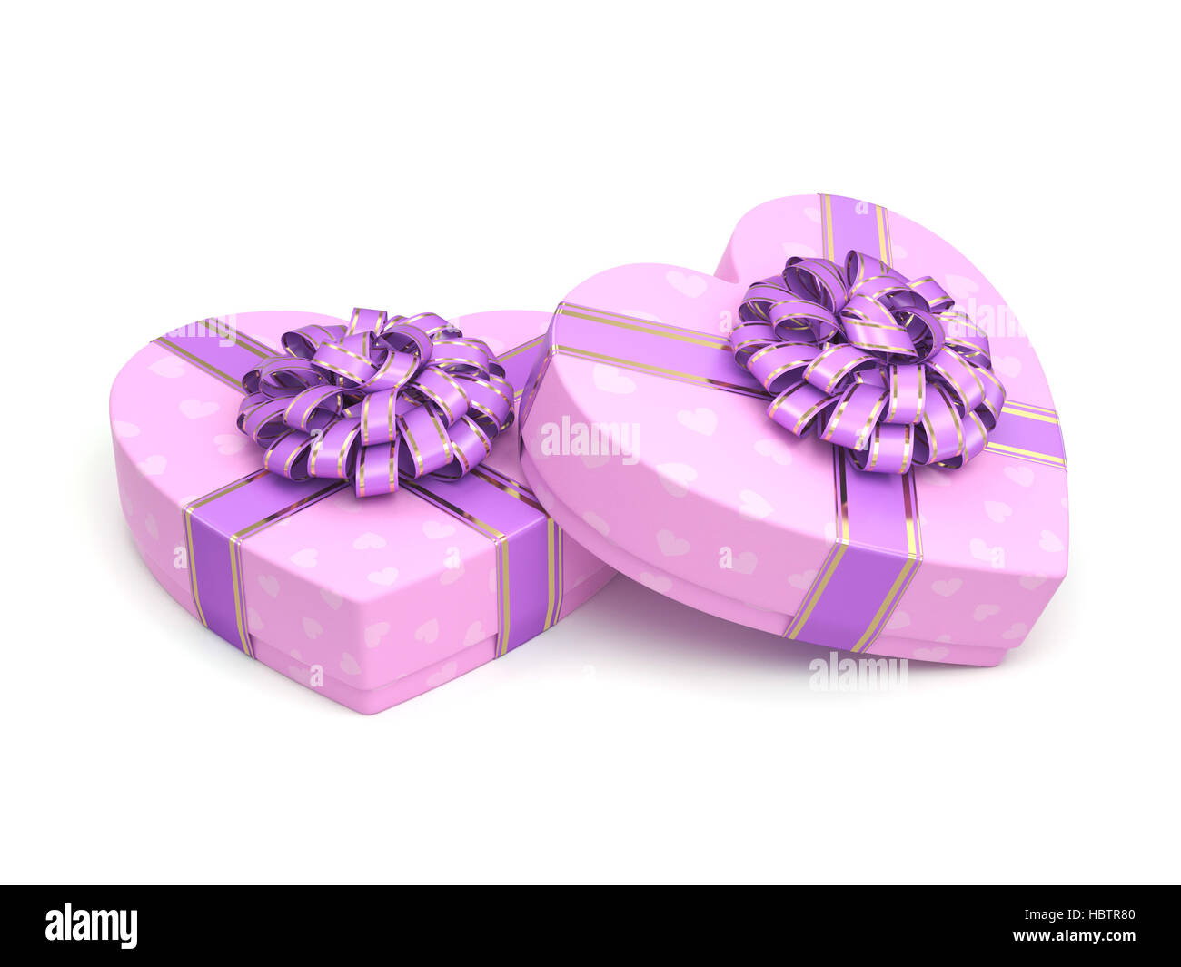 Purple heart boxes hi-res stock photography and images - Alamy