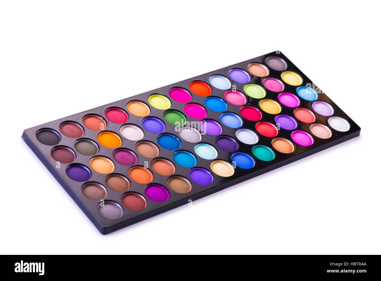 Artist palette isolated on white Stock Photo - Alamy