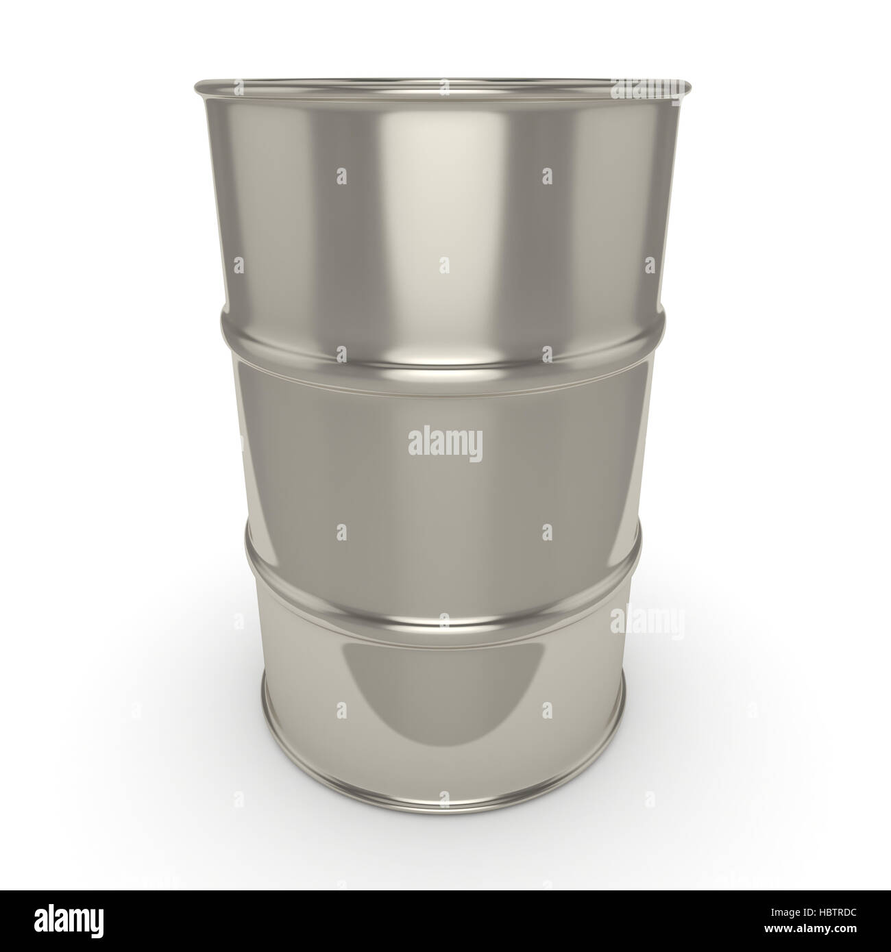 Shiny chrome barrel Stock Photo - Alamy