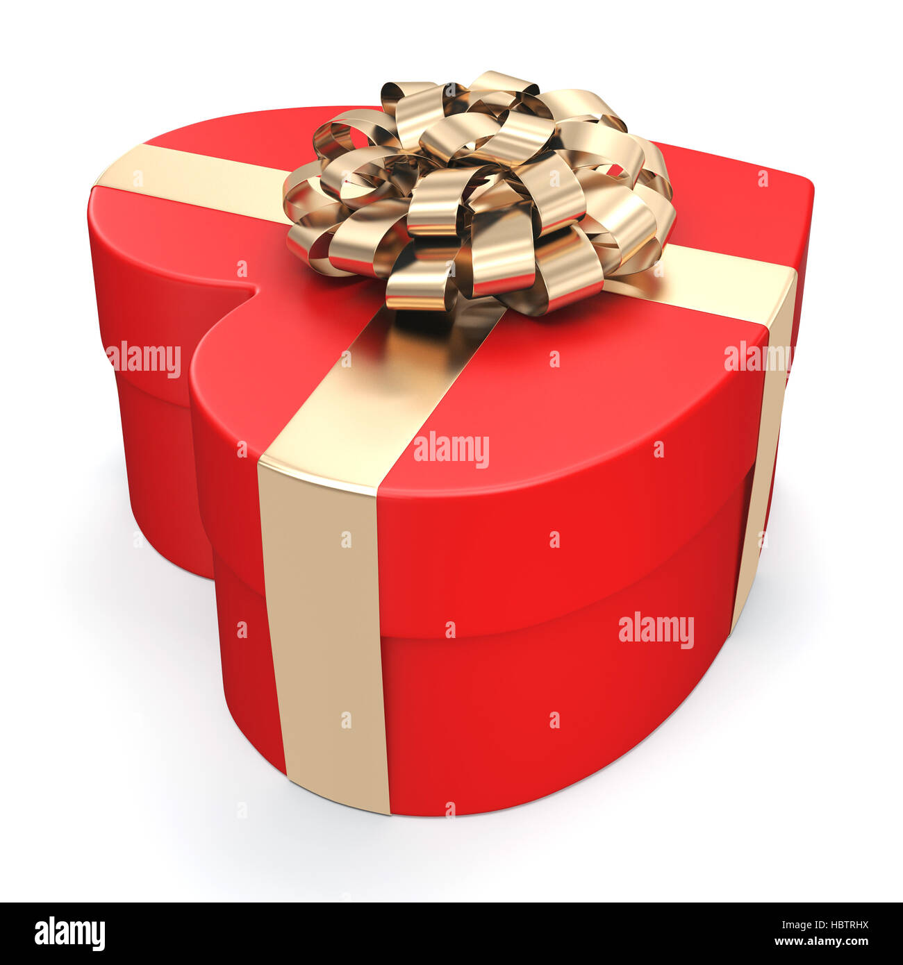 Red heart box Stock Photo - Alamy