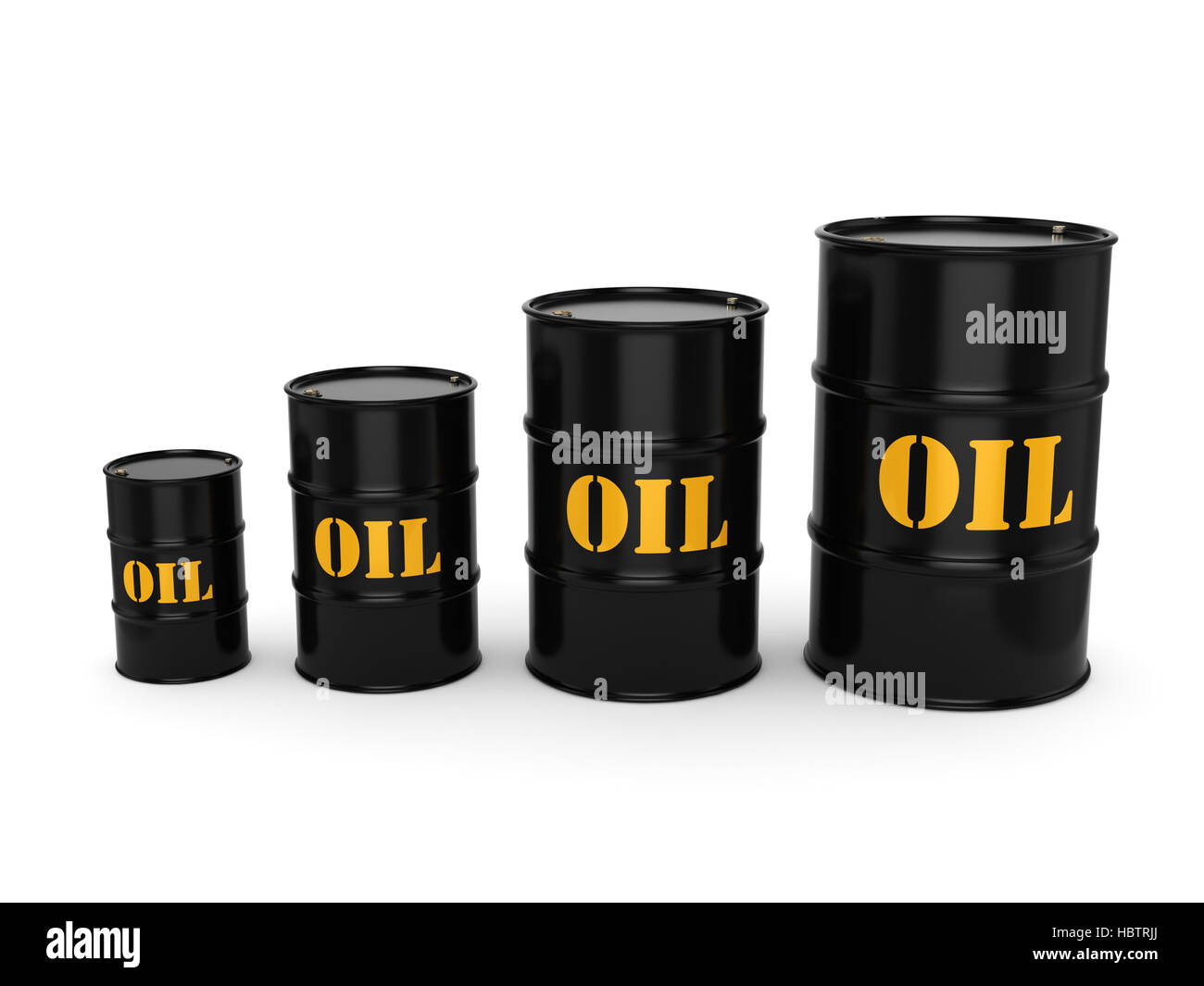 Black oil barrels hi-res stock photography and images - Alamy