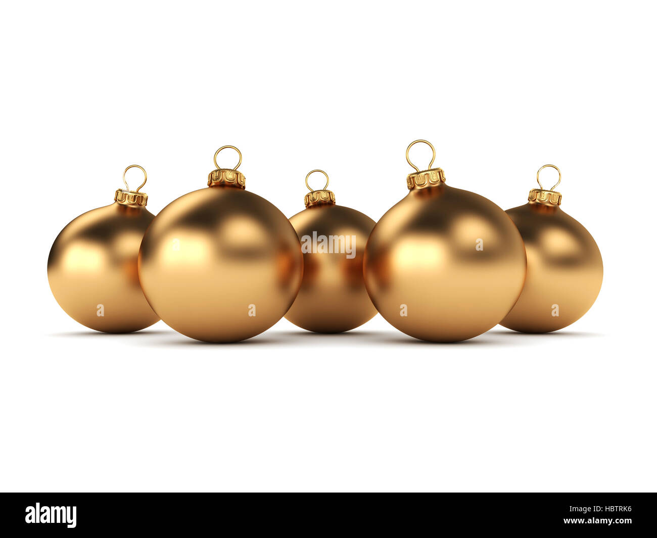 Gold Christmas ball Stock Photo - Alamy