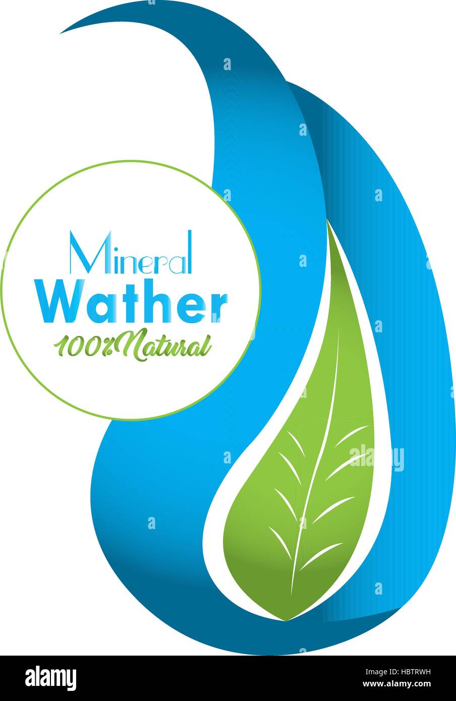 Isolated mineral water drop logo, Vector illustration Stock Vector ...