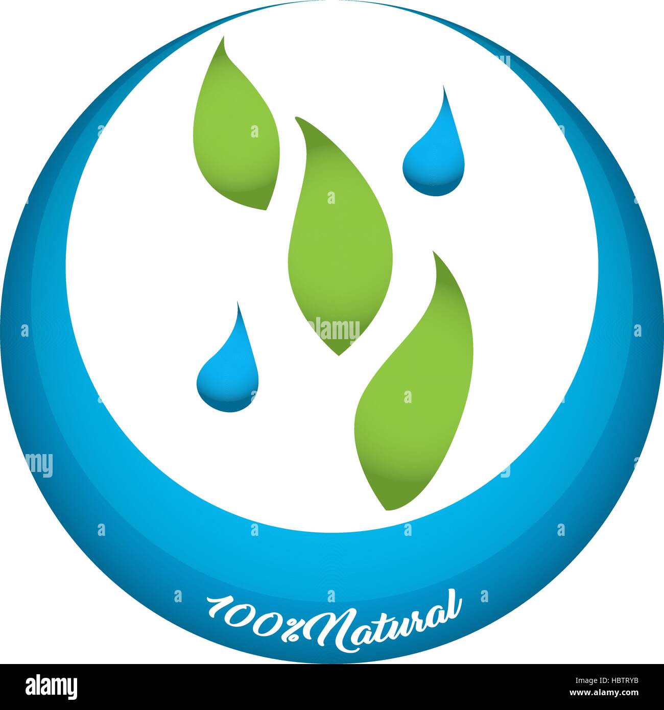 Isolated abstract mineral water logo, Vector illustration Stock Vector ...