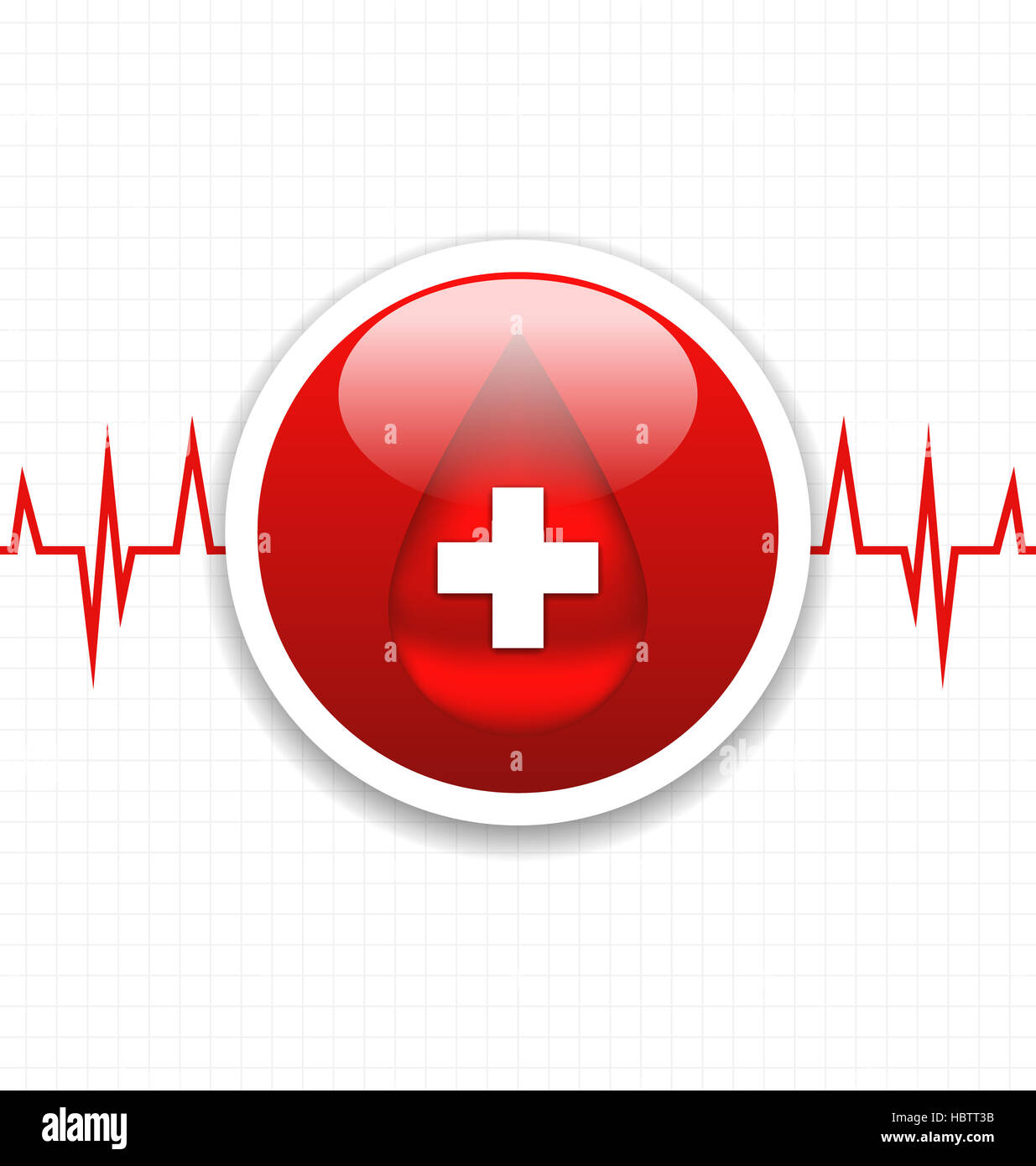 Abstract medical background, save life heart Stock Photo - Alamy