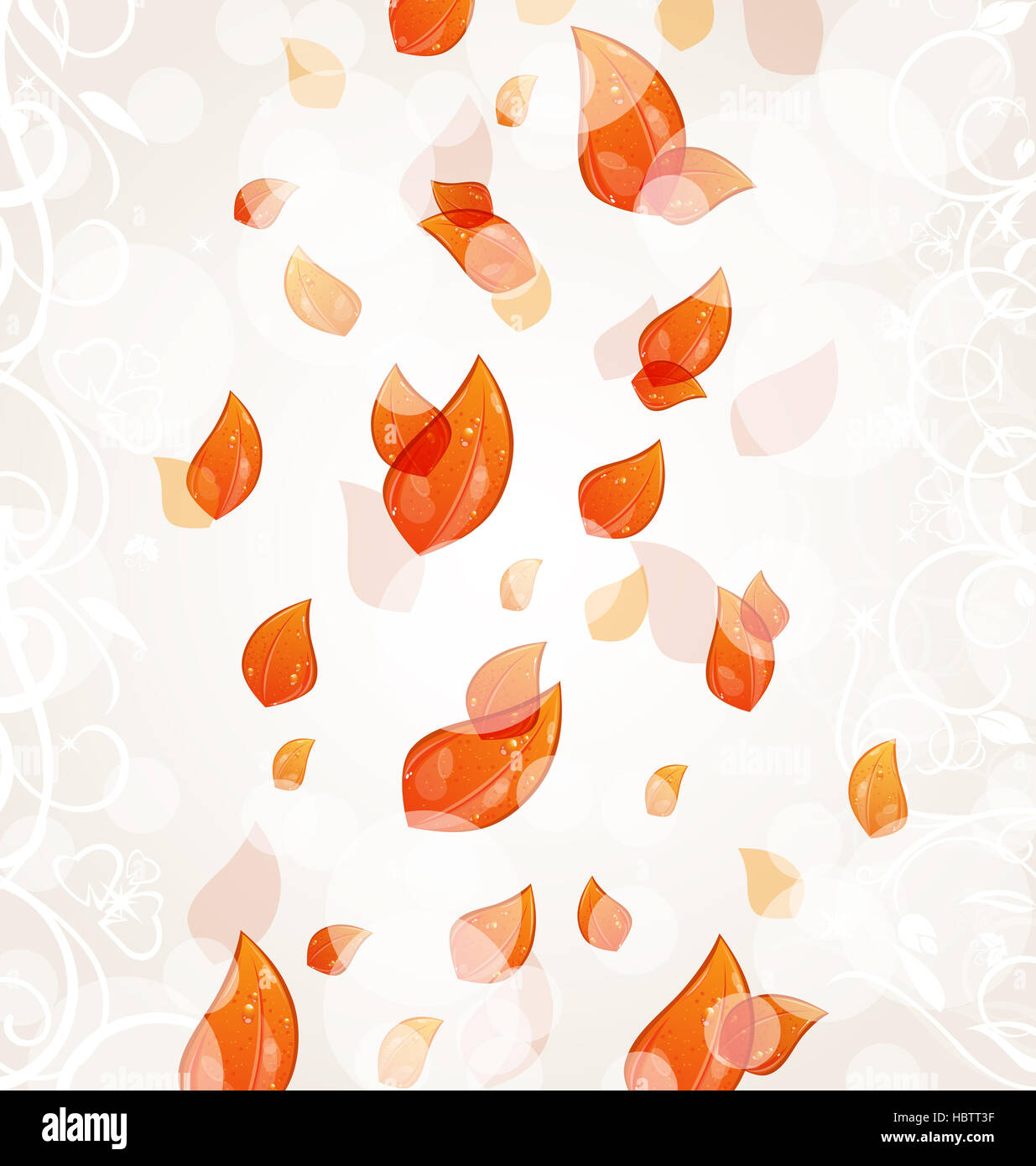 Flying leaves hi-res stock photography and images - Alamy