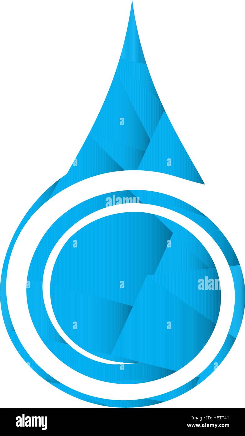 Isolated abstract mineral water logo, Vector illustration Stock Vector ...