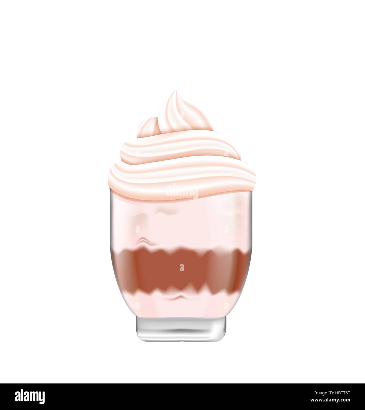 Ice cream chocolate choco Cut Out Stock Images & Pictures - Alamy