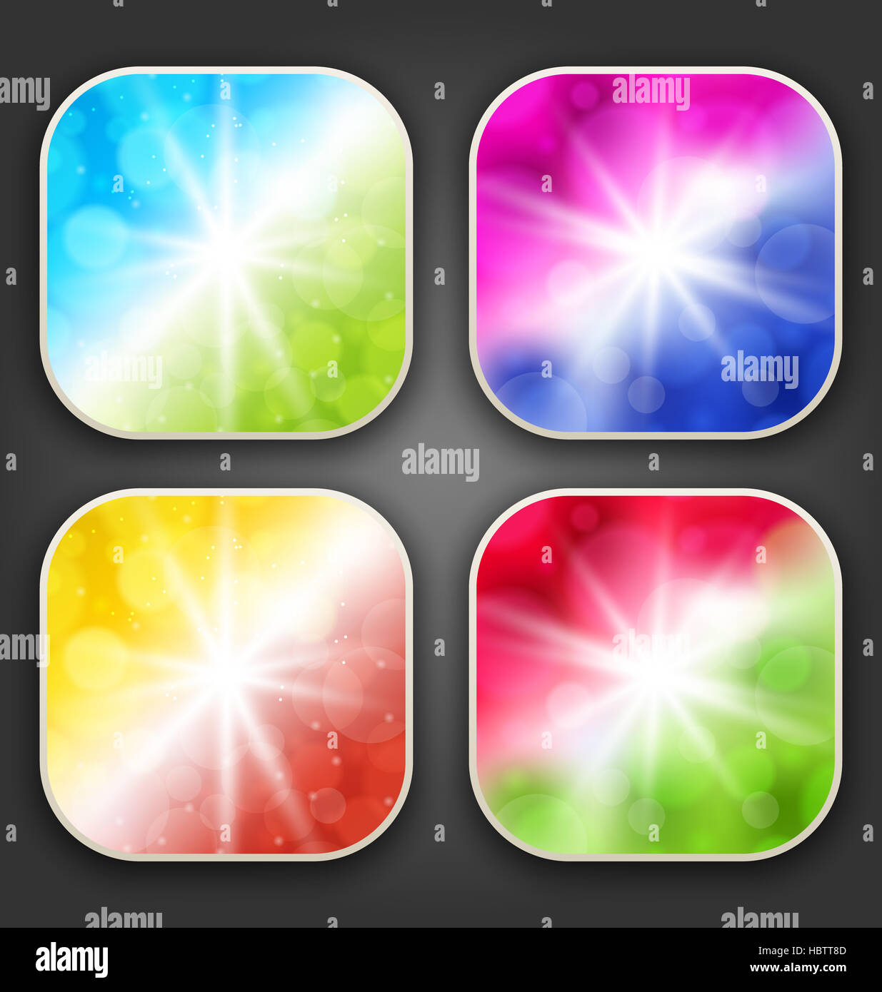 Abstract backgrounds with for the app icons Stock Photo - Alamy
