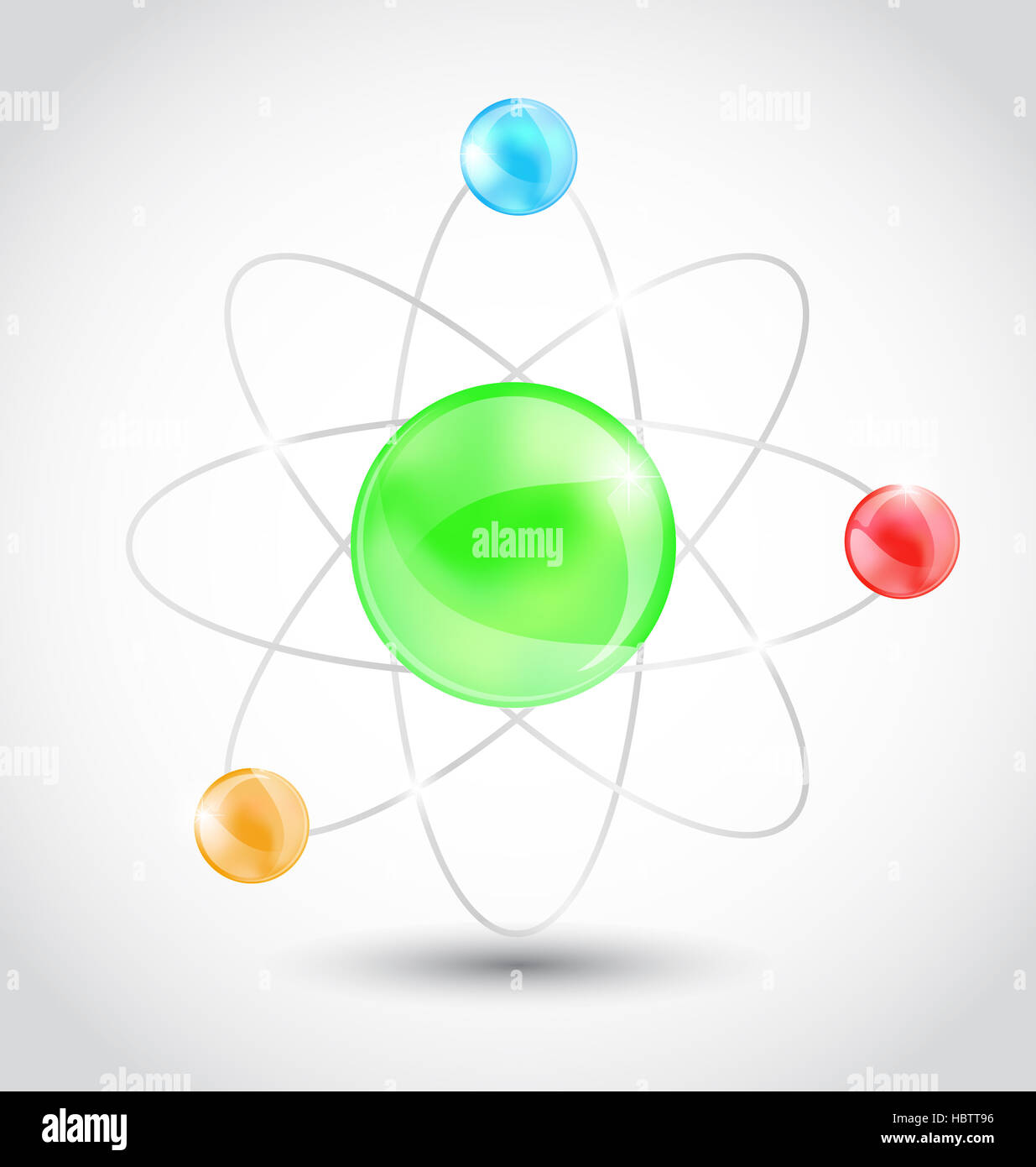 Atom symbol hi-res stock photography and images - Alamy