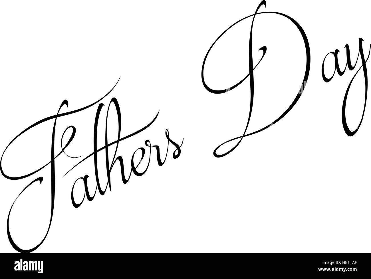 Fathers Day sign Stock Vector Image & Art - Alamy