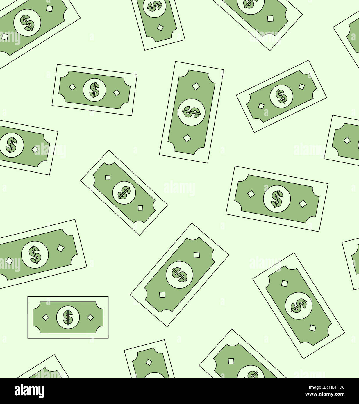 Seamless texture with american money dollars Stock Photo - Alamy