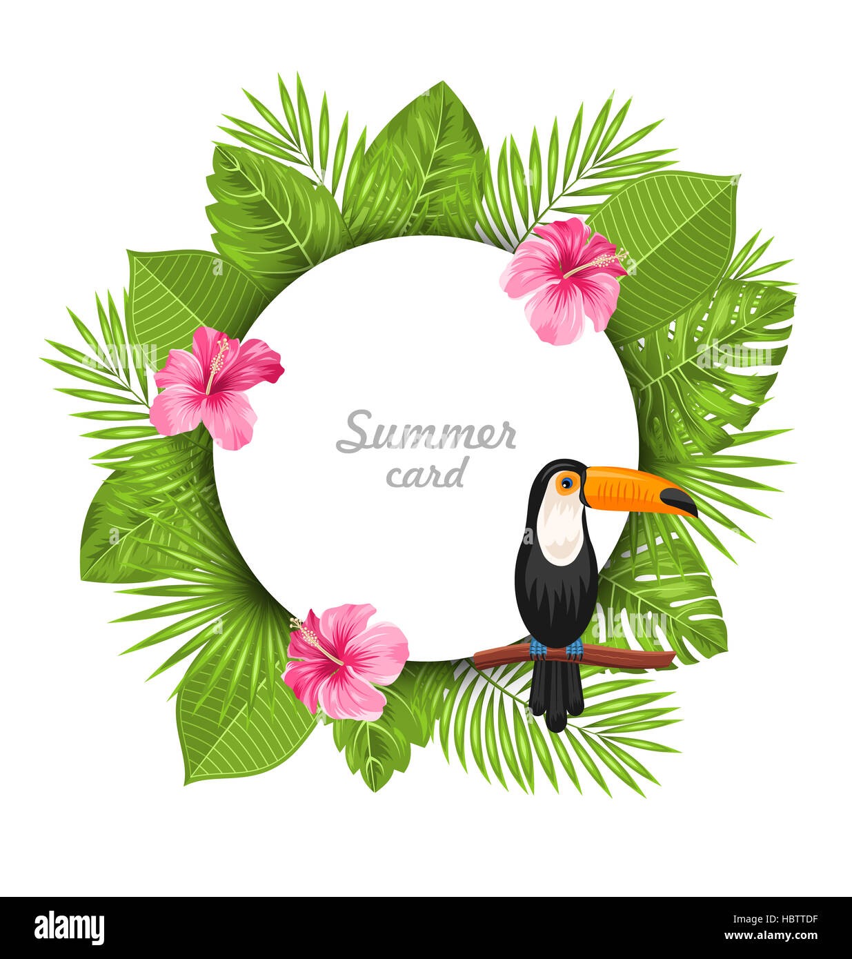 Card summer Cut Out Stock Images & Pictures - Alamy