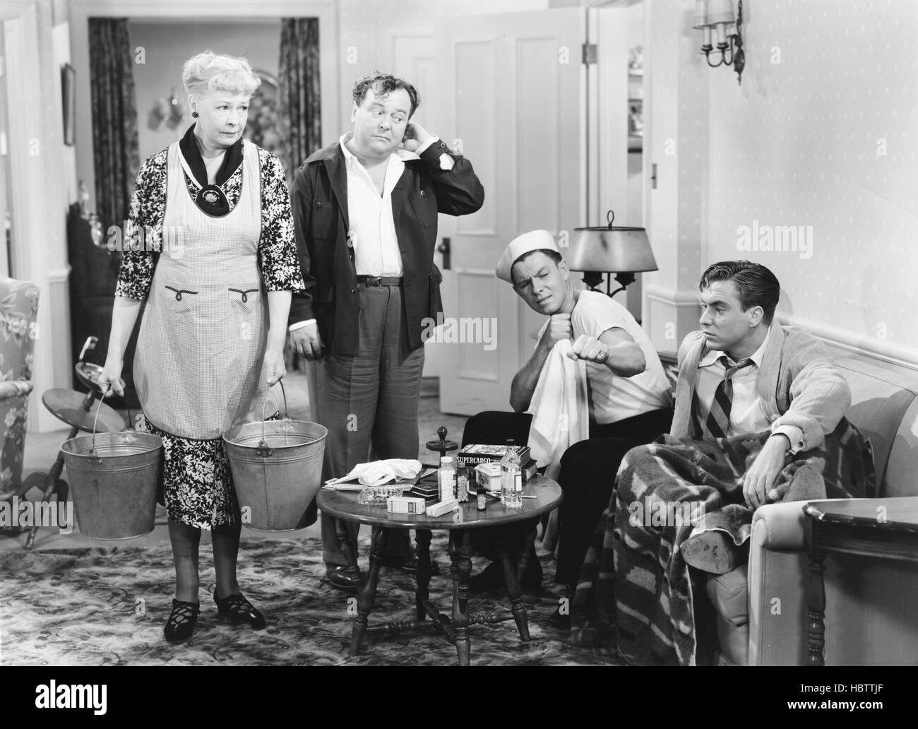 A GIRL, A GUY, AND A GOB, from left: Kathleen Howard, Lloyd Corrigan ...