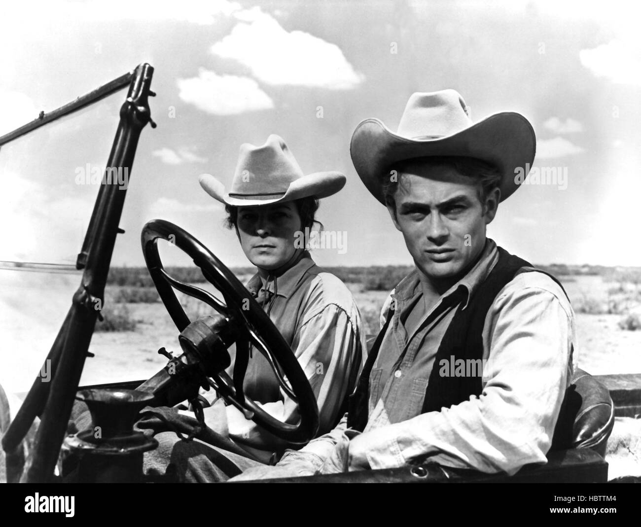 GIANT, Mercedes McCambridge, James Dean, 1956 Stock Photo - Alamy