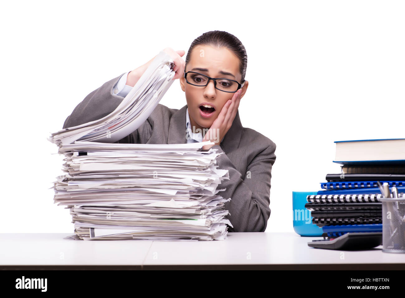 Piles of paperwork funny hi-res stock photography and images - Alamy