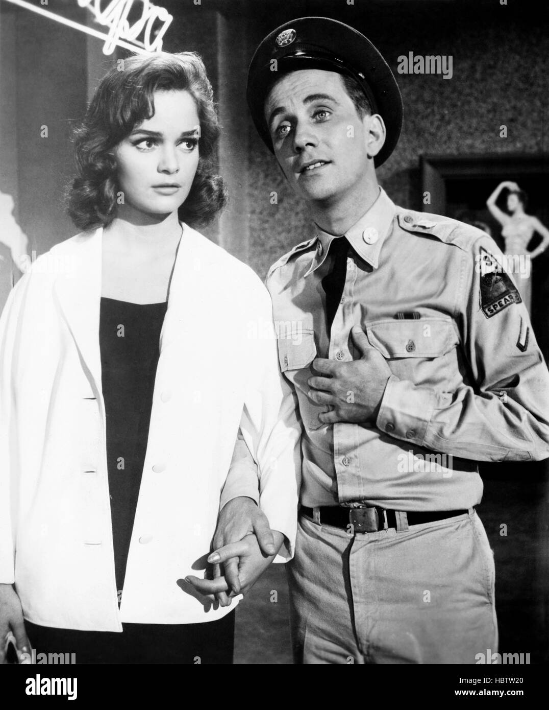 G.I. BLUES, from left, Leticia Roman, Robert Ivers, 1960 Stock Photo ...