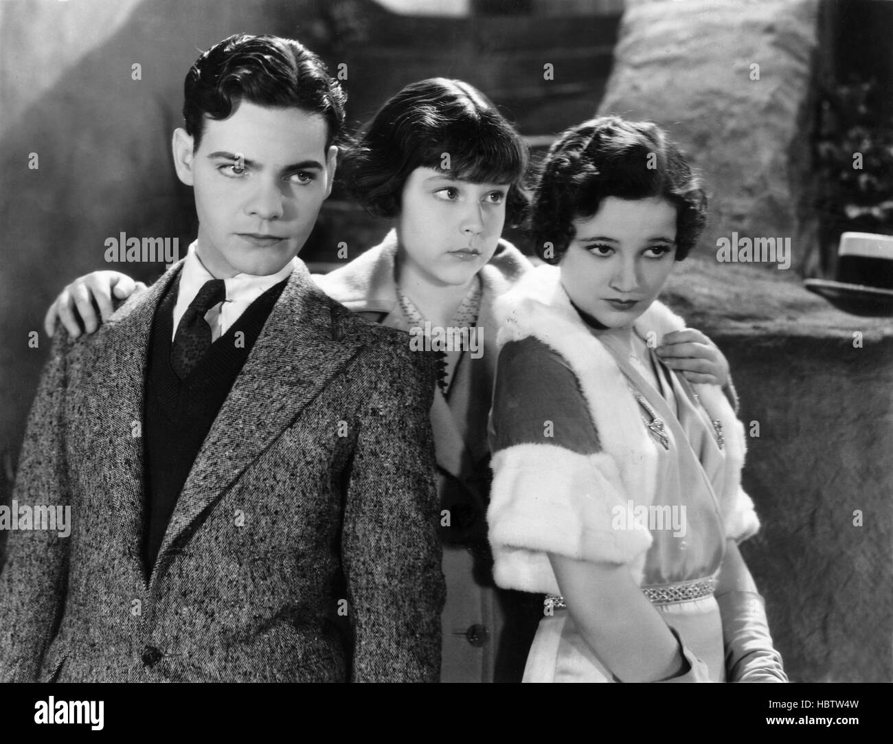 GIRL CRAZY, from left: Eddie Quillan, Mitzi Green, Arline Judge, 1932 ...