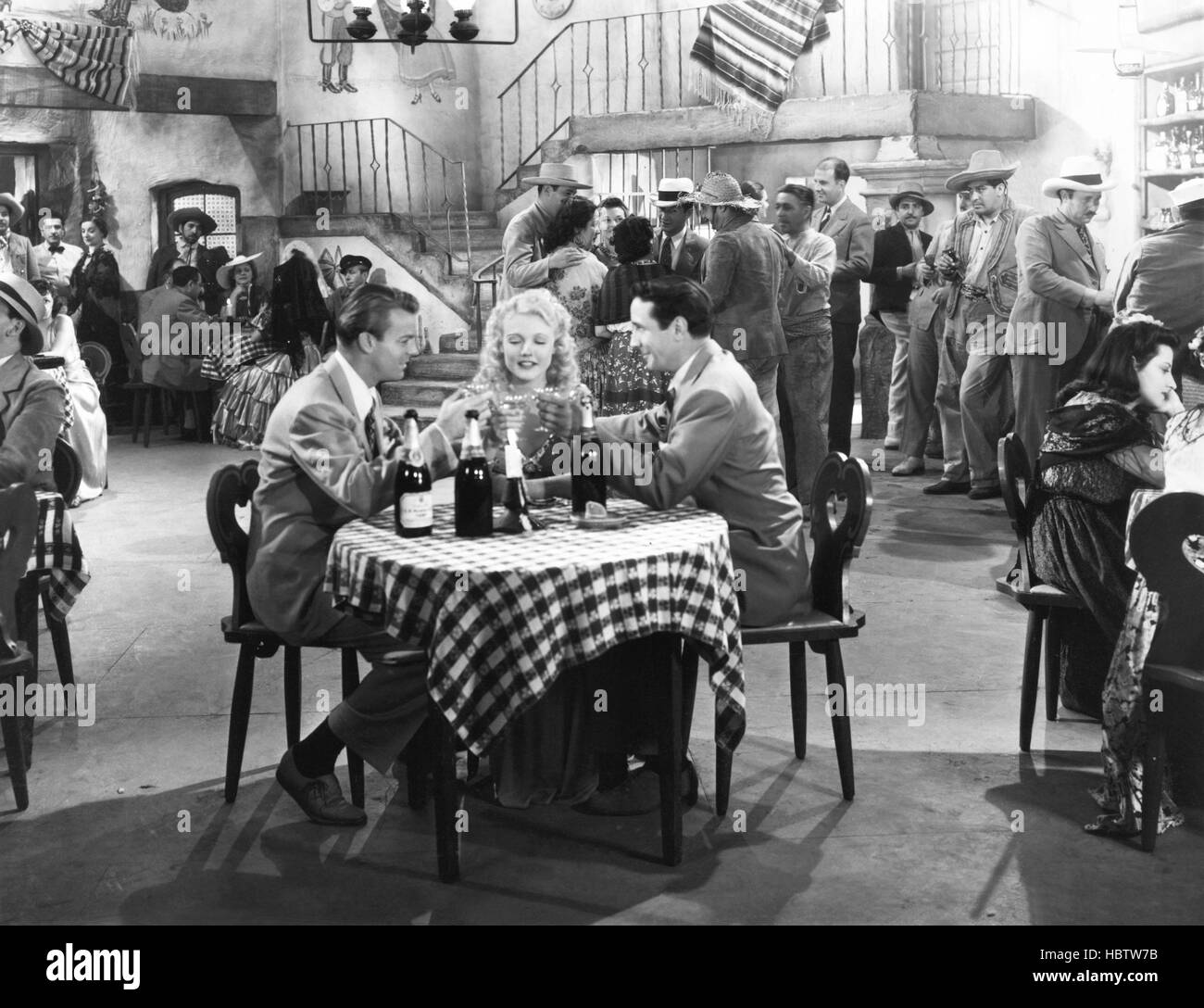 GIRL FROM HAVANA, from left: Dennis O'Keefe, Claire Carleton, Victor ...