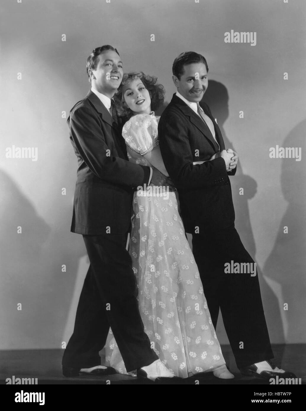 THE GIRL FRIEND, from left: Jack Haley, Ann sothern, Roger Pryor, 1935 ...