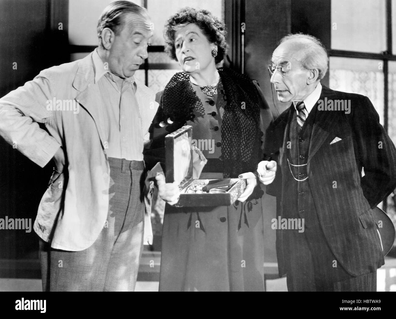 THE GIRL FROM MANHATTAN, from left, Hugh Herbert, Constance Collier ...