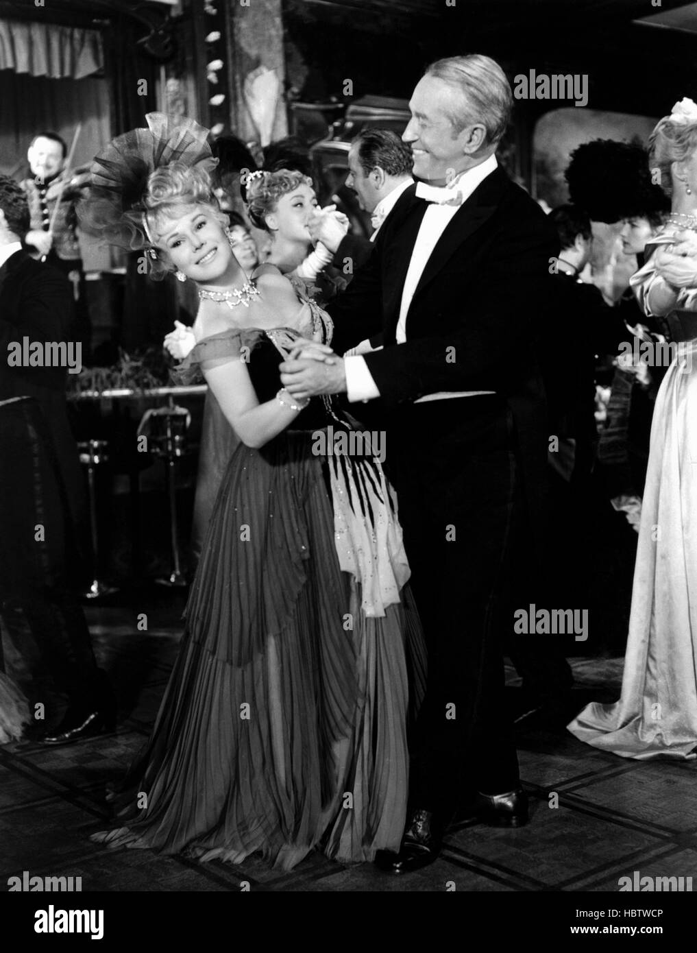 GIGI, from left, Eva Gabor, Maurice Chevalier, 1958 Stock Photo - Alamy