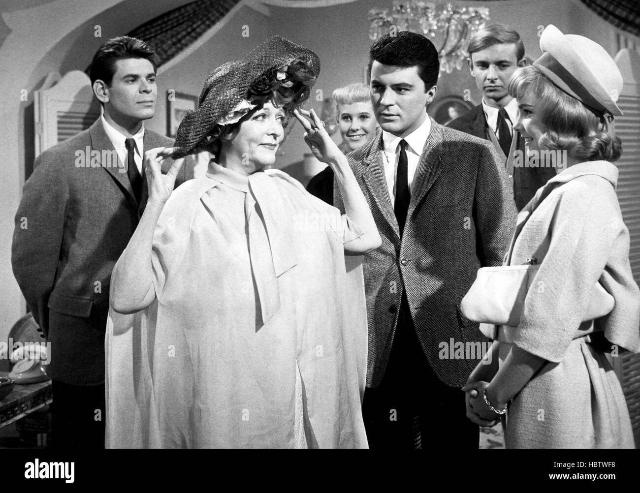GIDGET GOES TO ROME, Jessie Royce Landis, James Darren, Cindy Carol ...