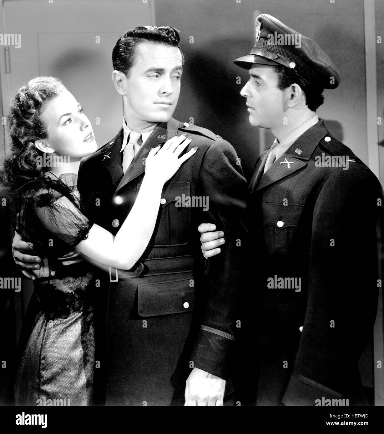 G.I. HONEYMOON, from left, Gale Storm, Peter Cookson, Frank Stephens ...