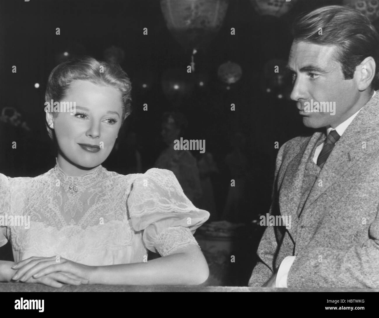 THE GIRL IN WHITE, from left: June Allyson, Gary Merrill, 1952 Stock ...