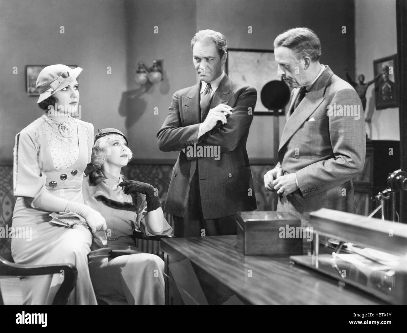 GIRL MISSING, from left: Mary Brian, Glenda Farrell, G. Pat Collins ...