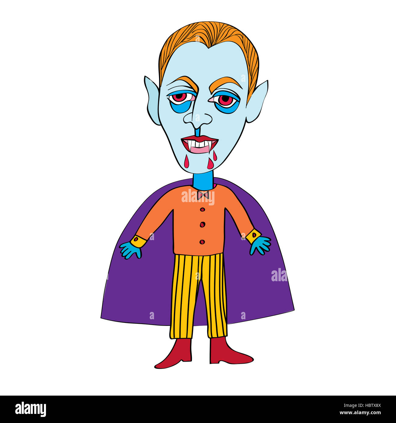 Halloween vampire kid Cut Out Stock Images & Pictures - Alamy