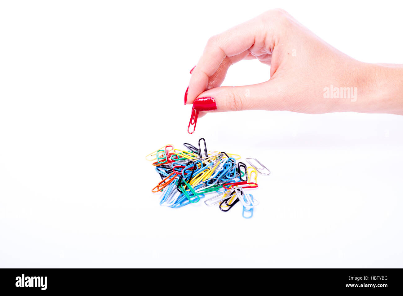Paperclip hi-res stock photography and images - Alamy