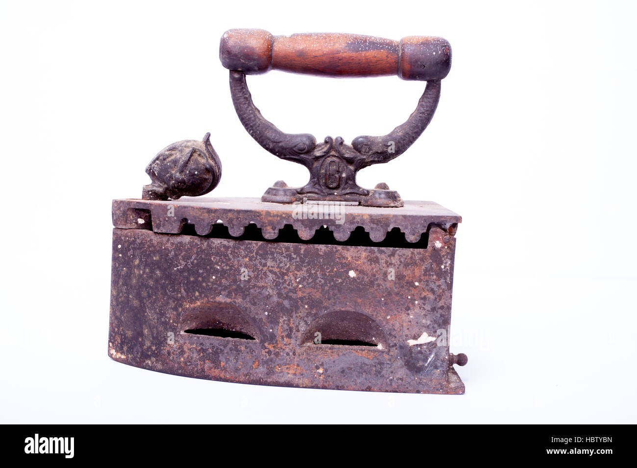 Hand holding iron hi-res stock photography and images - Alamy