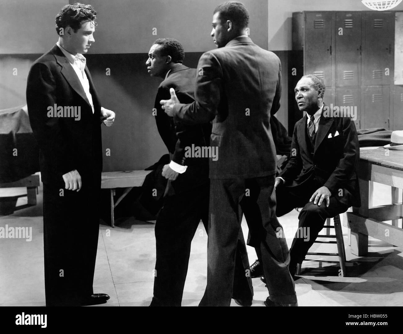 GOLDEN BOY, William Holden (left), Clinton Rosemond (right), 1939 Stock ...