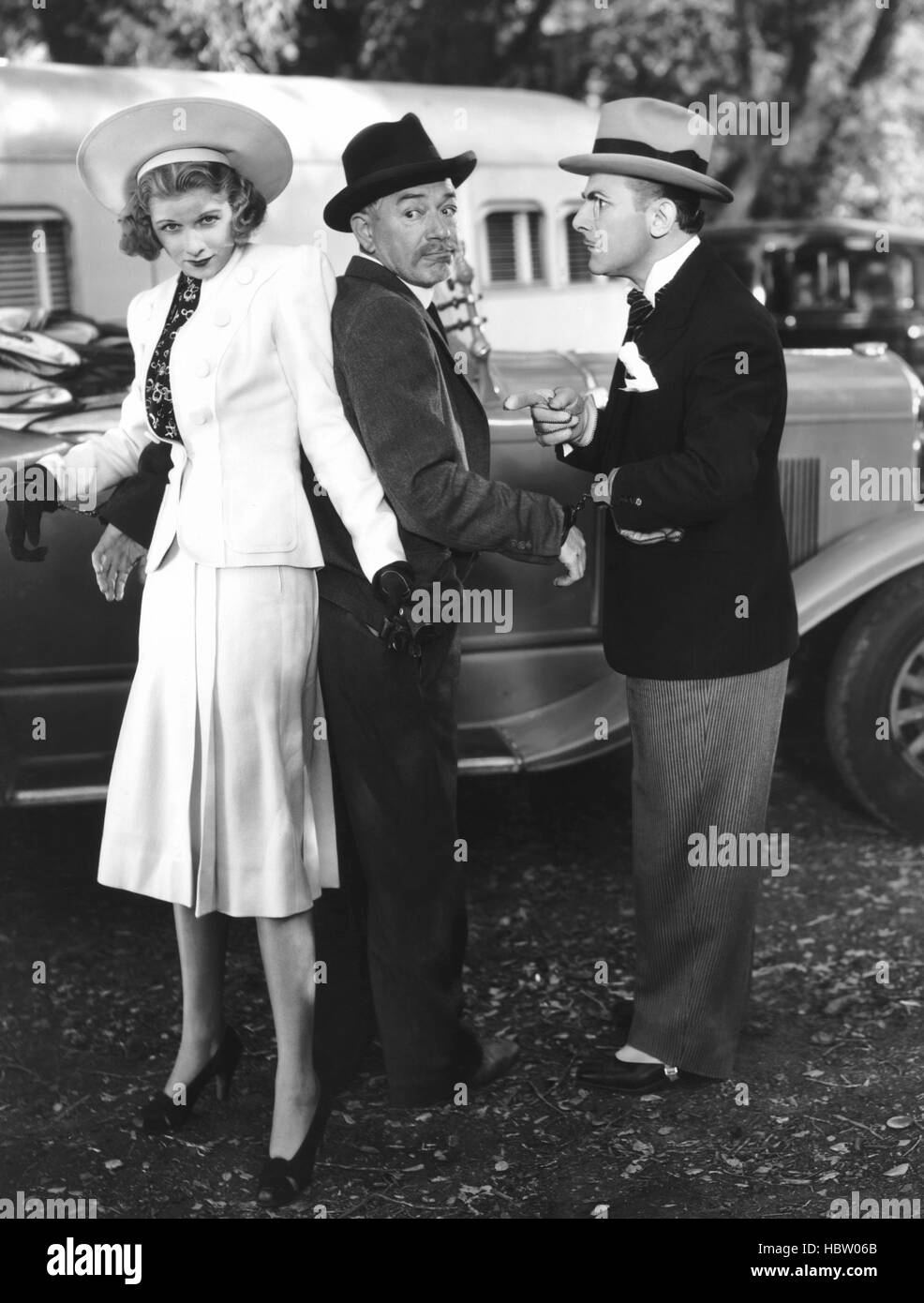 GO CHASE YOURSELF, left and right, Lucille Ball, Fritz Feld, 1938 Stock ...