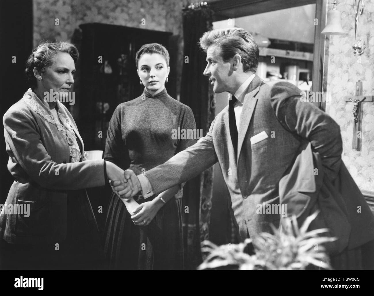 THE GOOD DIE YOUNG, from left: Freda Jackson, Joan Collins, Richard ...